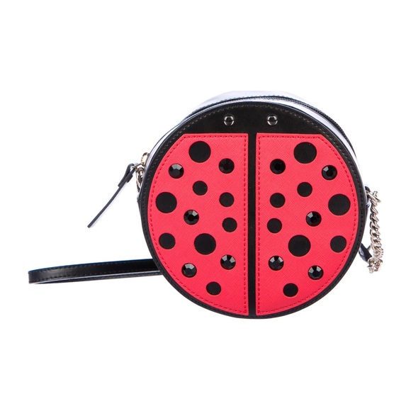 kate spade | Bags | Kate Spade Red And Black Ladybug Crossbody Bag ...